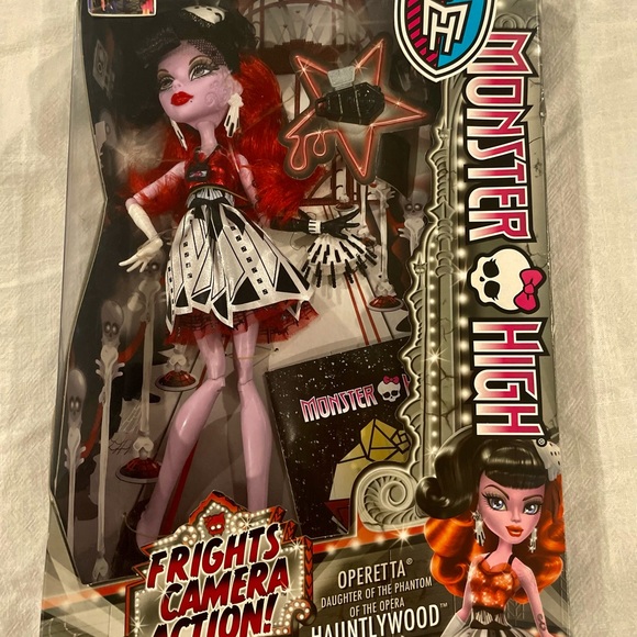 Toys | Monster High Frights Camera Action Operetta Doll | Poshmark